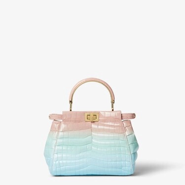 Fendi Peekaboo Mini Crocodile Bag