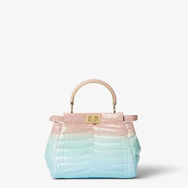Fendi Peekaboo Mini Crocodile Bag