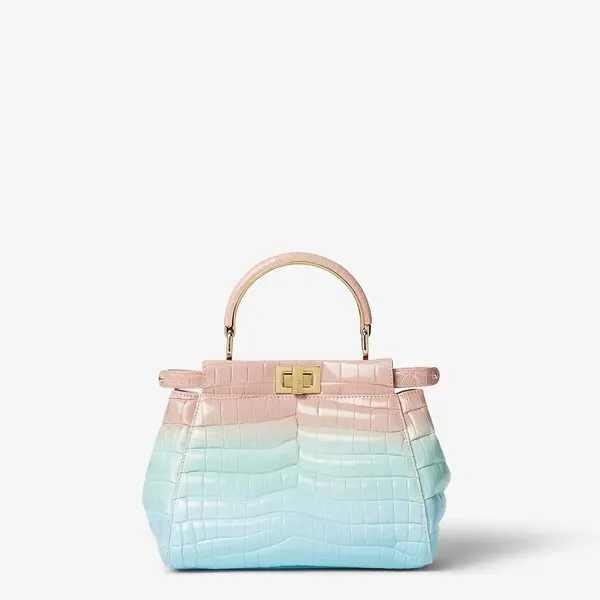 Fendi Peekaboo Mini Crocodile Bag