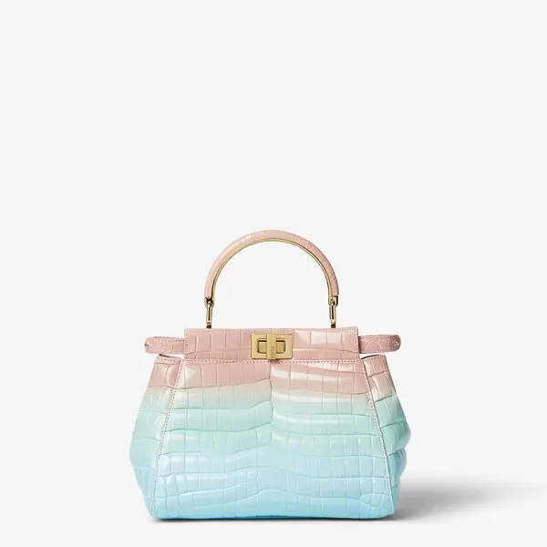 Fendi Peekaboo Mini Crocodile Bag