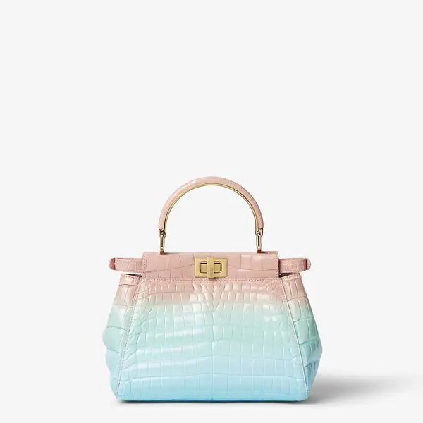 Fendi Peekaboo Mini Crocodile Bag