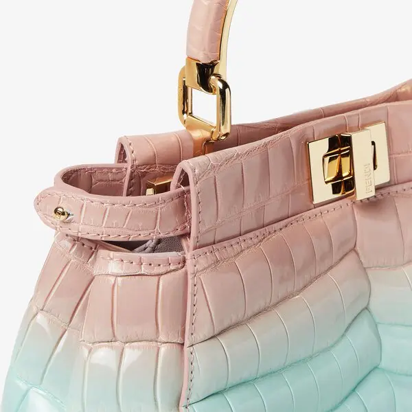 Fendi Peekaboo Mini Crocodile Bag