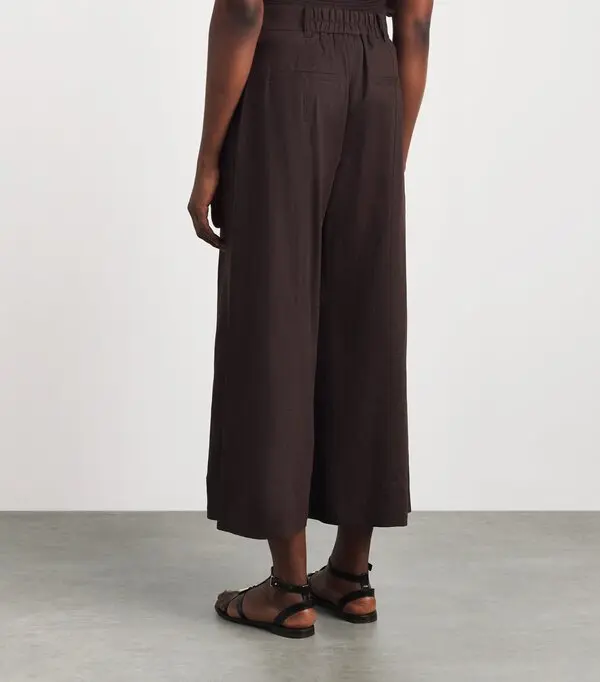 ME+EM Cropped Wide-leg Trousers