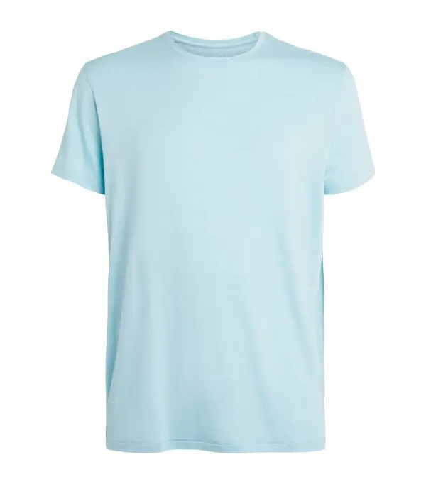 Derek Rose Basel Lounge T-shirt - Blue