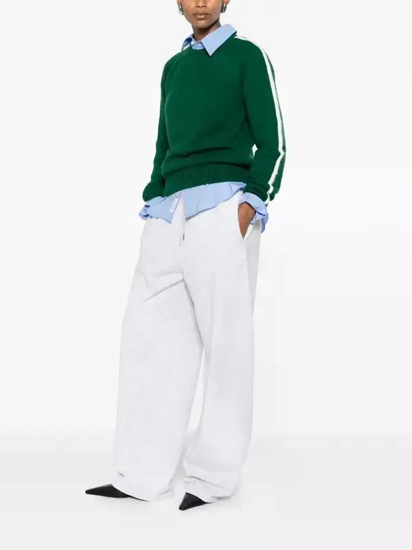 N°21 Side-stripe Raglan-sleeve Sweater