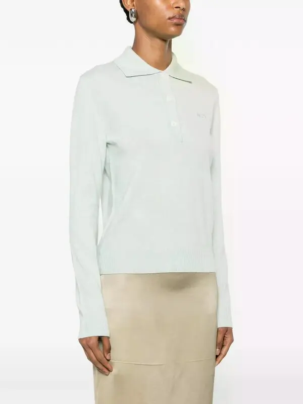 N°21 Embroidered Logo Polo Top