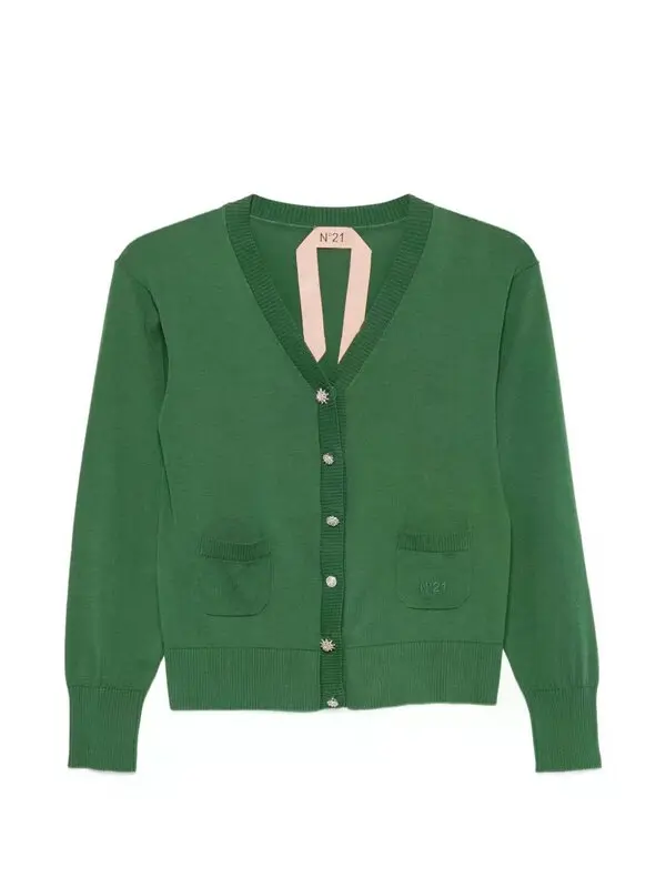 N°21 Embellished Knitted Cardigan