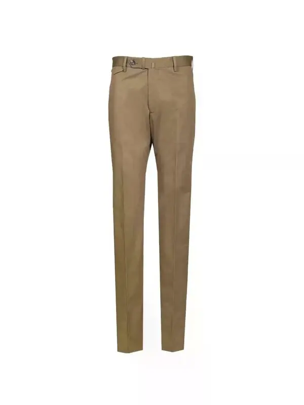 Tagliatore Pressed-crease Slim-fit Trousers