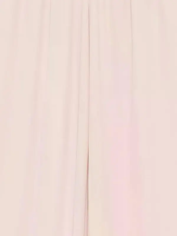 GIANLUCA CAPANNOLO Beige Wide Leg Elasticated Waist Trousers