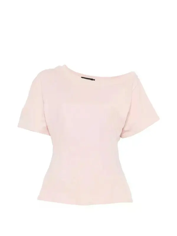 EB DENIM Elena Off-the-shoulder T-shirt - Pink