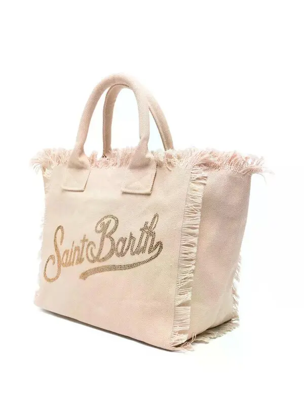 MC2 SAINT BARTH Rhinestone Embellished Tote Bag