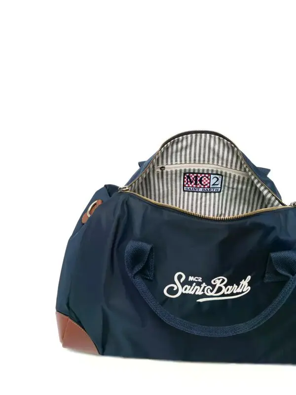 MC2 SAINT BARTH Logo Embroidered Holdall