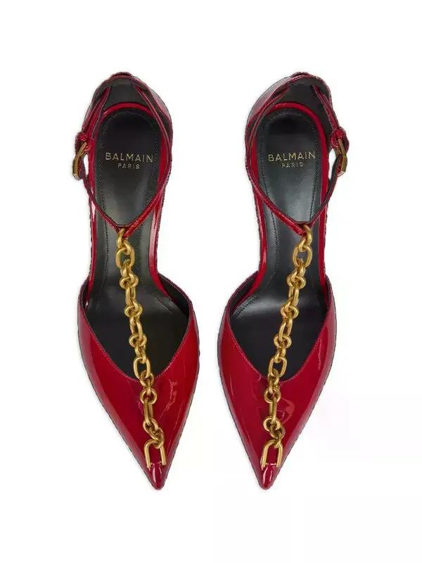 Balmain Patent Leather Stilettos