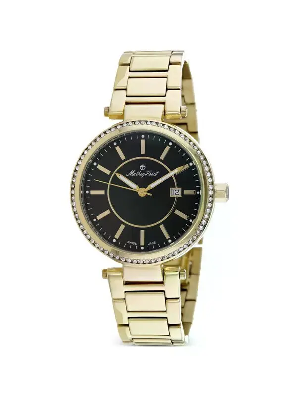 MATHEY TISSOT Classic Crystal-embellished Watch