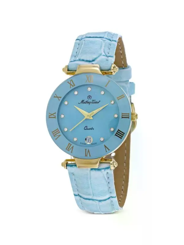 MATHEY TISSOT Coupole 33mm Watch With Dial - Blue