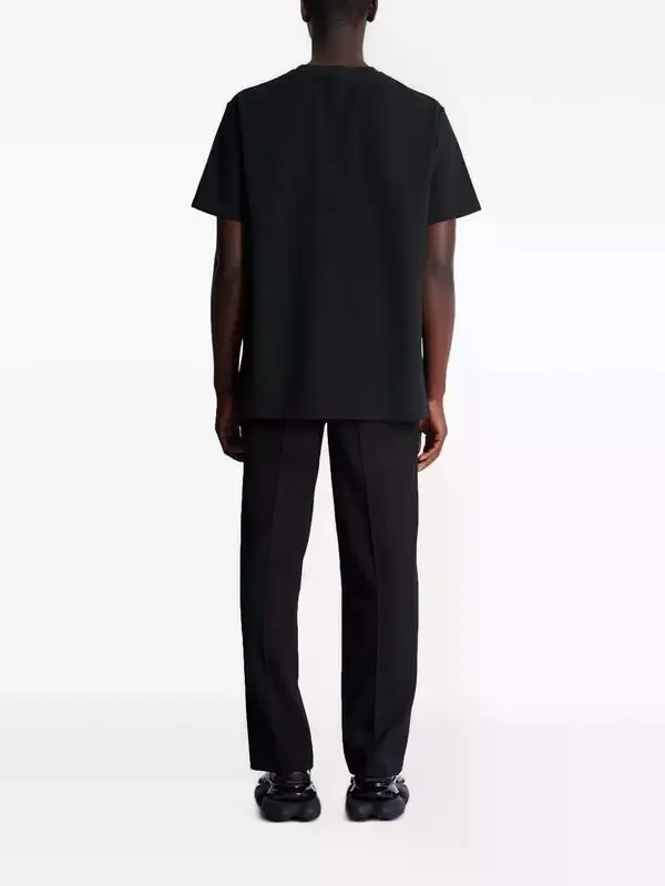 Balmain T-shirt With Embroidered Logo