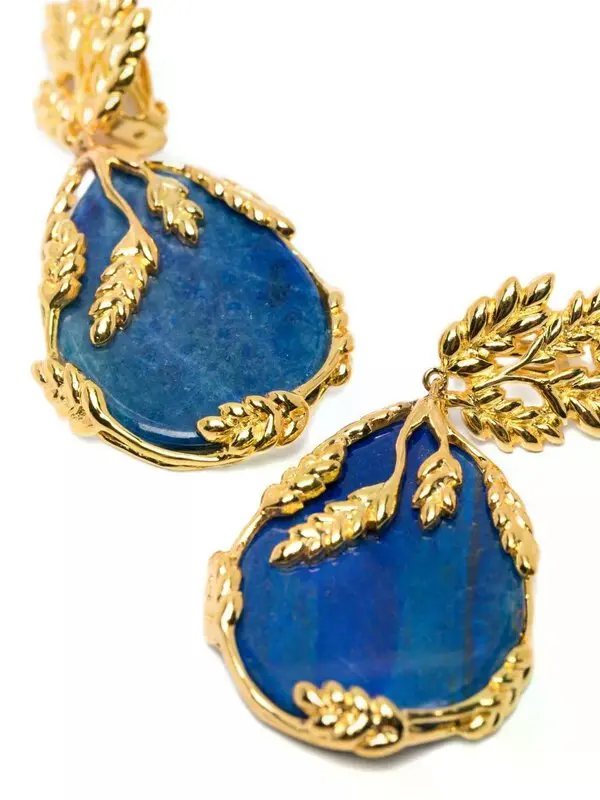 AURÉLIE BIDERMANN Françoise Lapis Lazuli Drop Earrings