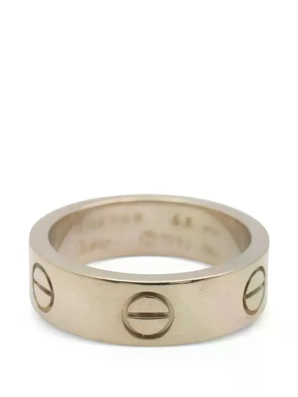 Cartier 18k White Gold Love Ring