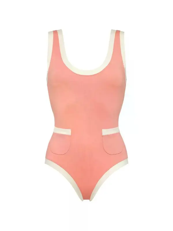 ERES Senecio Pocket Trim Swimsuit - Pink