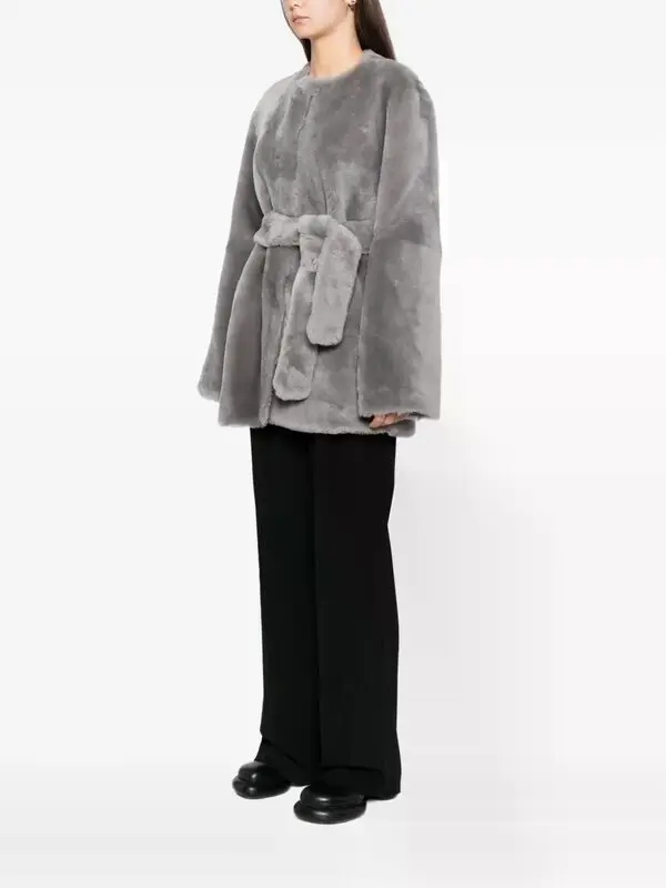 TOTEME Plush Shearling Jacket