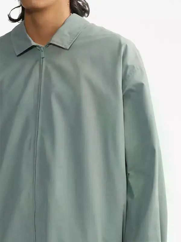 Fear Of God Teal Barn Logo Appliqué Jacket