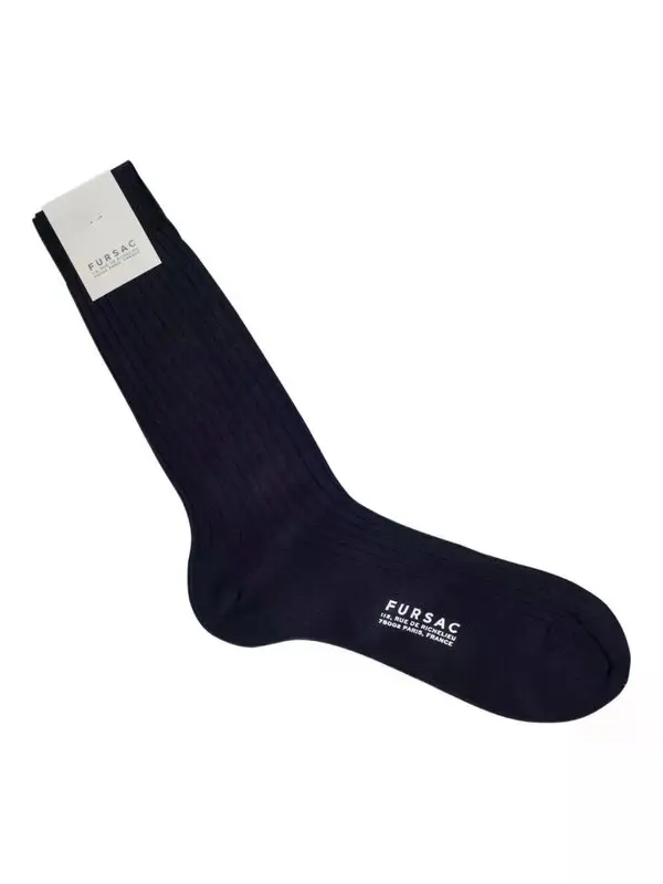FURSAC Ribbed Socks - Blue