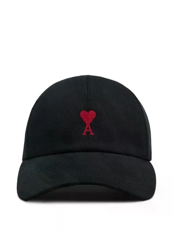AMI Paris De Coeur Baseball Cap - Black