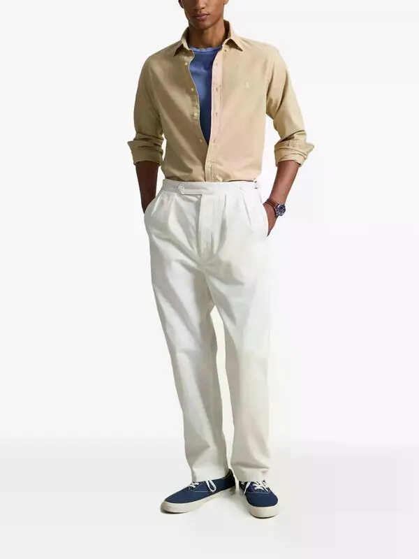 Polo Ralph Lauren Garment-dyed Oxford Shirt - Brown