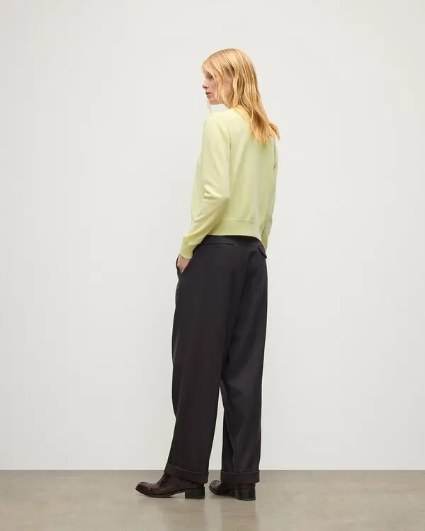 Johnstons Of Elgin Cashmere Cardigan - Yellow