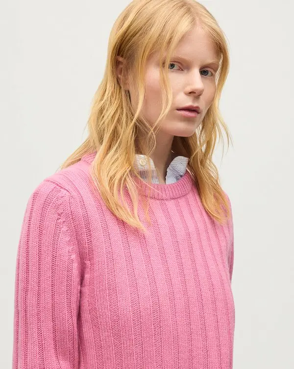 Johnstons Of Elgin Lecht Cashmere Crew Jumper