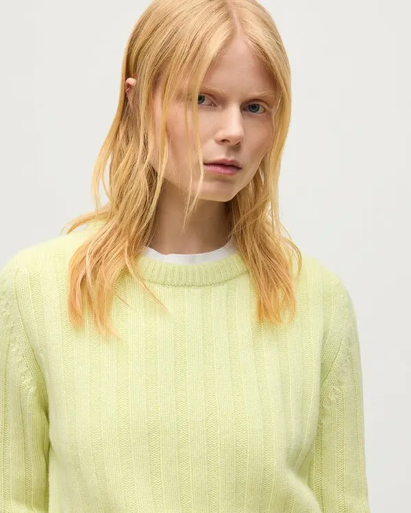 Johnstons Of Elgin Cashmere Crew Jumper