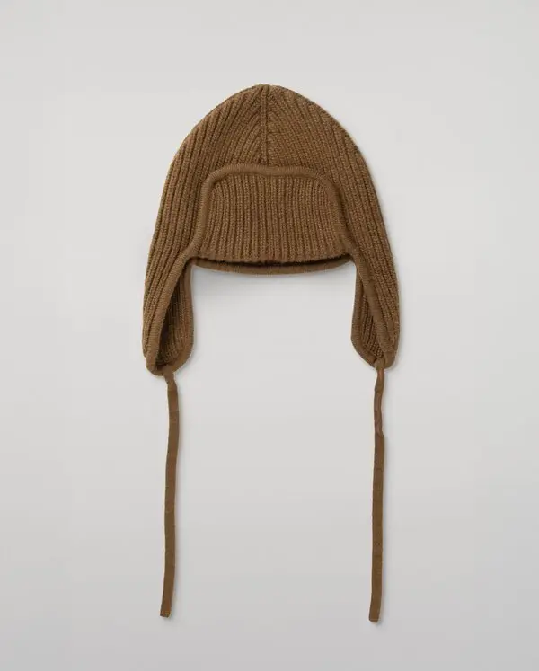 Johnstons Of Elgin Cashmere Deer Stalker Beanie - Green
