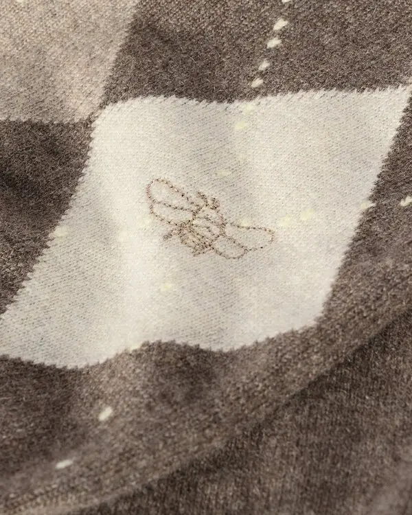 Johnstons Of Elgin Clan Argyle Cashmere Cardigan