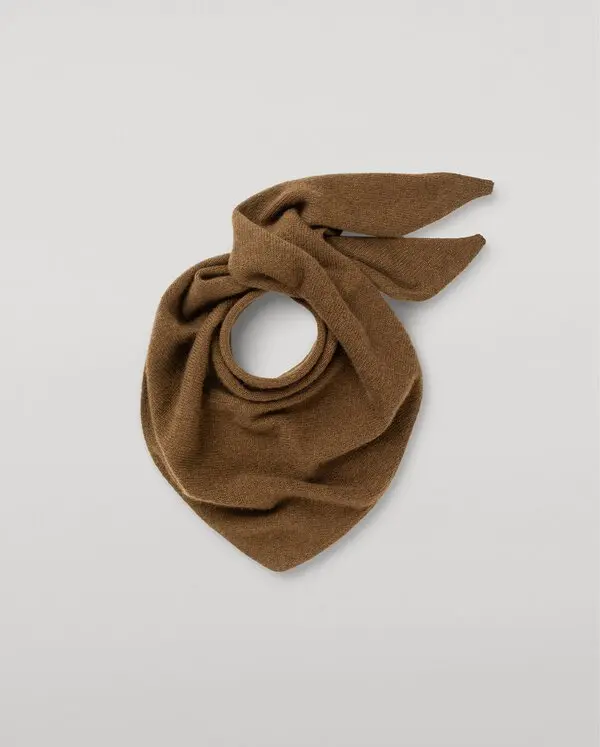 Johnstons Of Elgin Reel Cashmere Bandana - Green