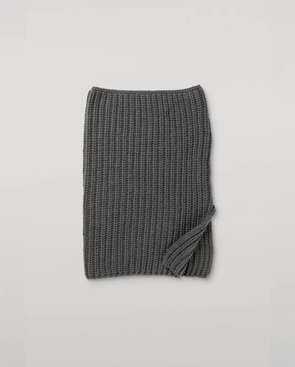 Johnstons Of Elgin Cowie Rib Cashmere Snood