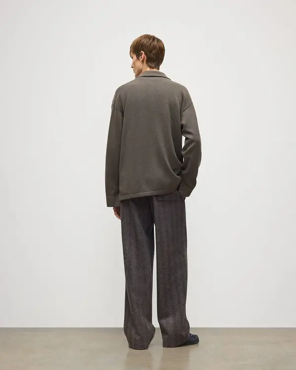 Johnstons Of Elgin Tweel Cashmere Shirt