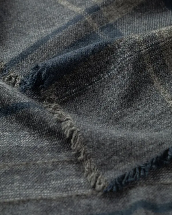 Johnstons Of Elgin Gullane Dark Cashmere Stole - Multi