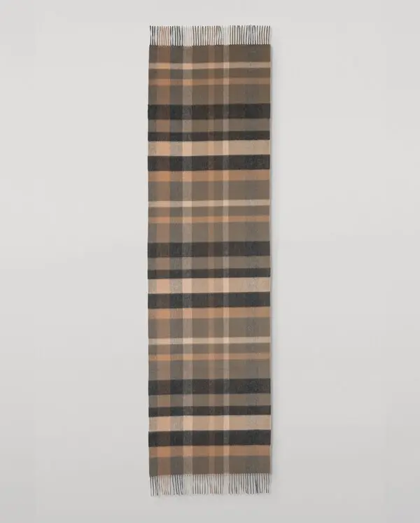 Johnstons Of Elgin Tantallon Cashmere Scarf - Brown