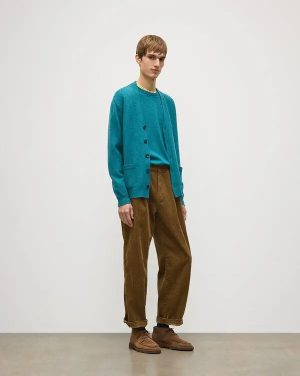 Johnstons Of Elgin Redpath Cashmere Cardigan - Green