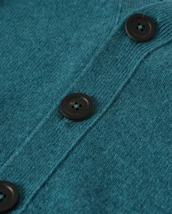 Johnstons Of Elgin Redpath Cashmere Cardigan - Green