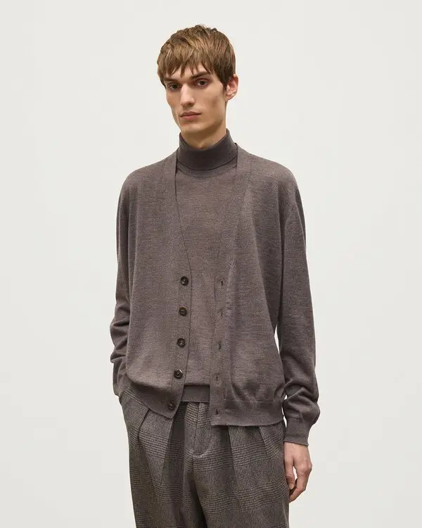 Johnstons Of Elgin Forsyth Superfine Cashmere Cardigan