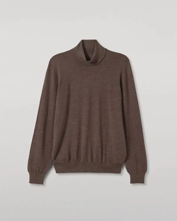 Johnstons Of Elgin Fin Cashmere Roll Neck Jumper