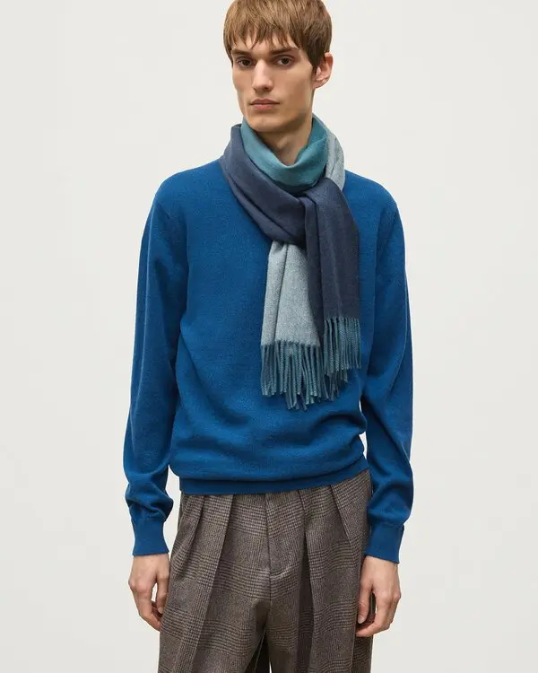 Johnstons Of Elgin Umbra Ombré Cashmere Scarf