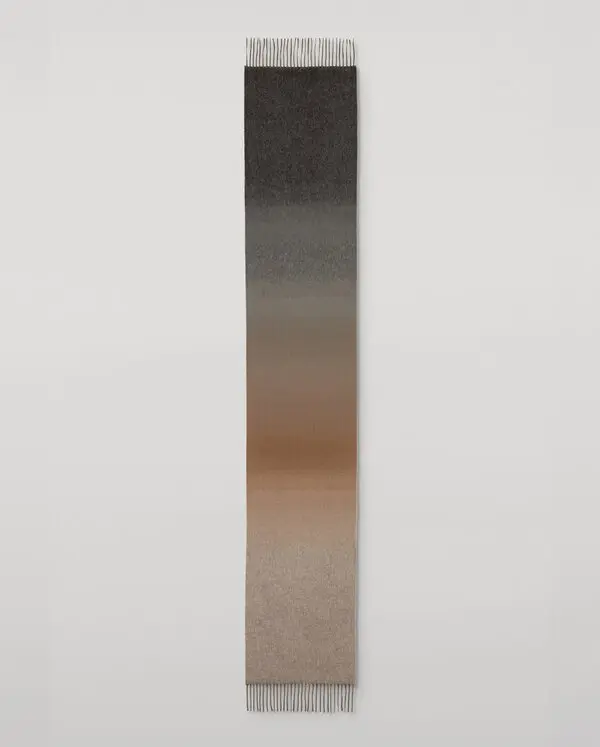 Johnstons Of Elgin Umbra Ombré Cashmere Scarf