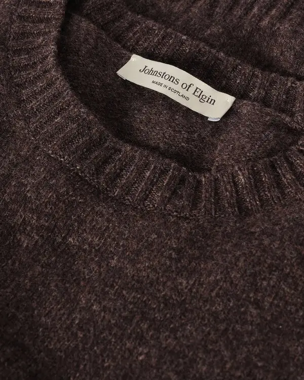 Johnstons Of Elgin Lambswool Crew Neck Jumper