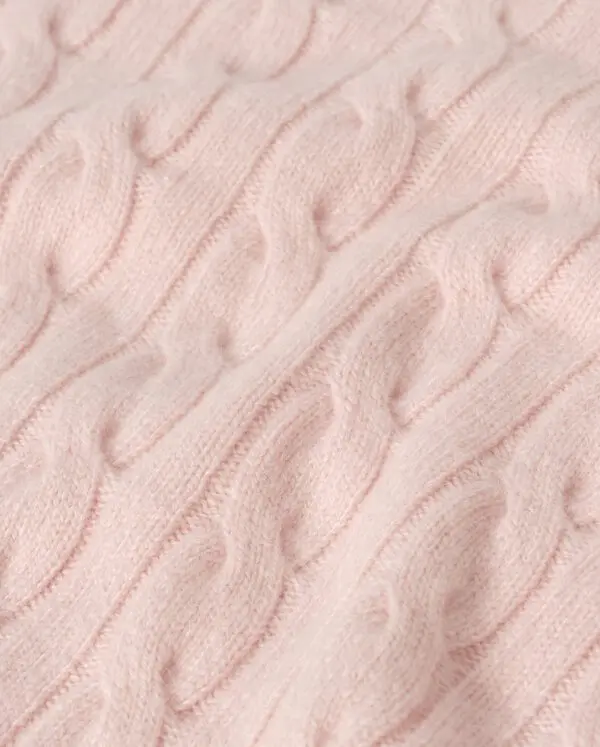 Johnstons Of Elgin Cashmere Cable Knit Jumper