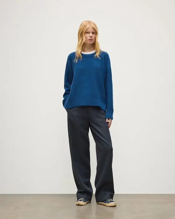 Johnstons Of Elgin Maggie Reverse Stitch Cashmere Jumper