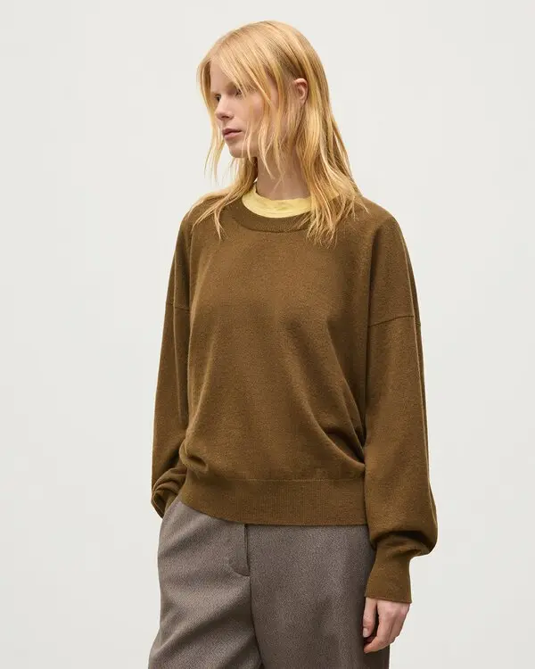 Johnstons Of Elgin Jessie Cashmere Jumper - Green