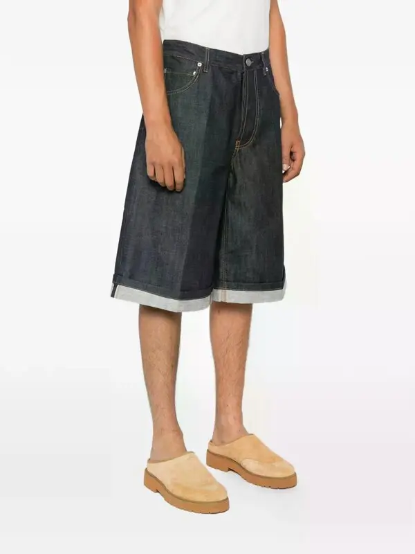 3DICI Denim Turn-up Shorts