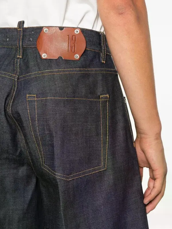 3DICI Denim Turn-up Shorts